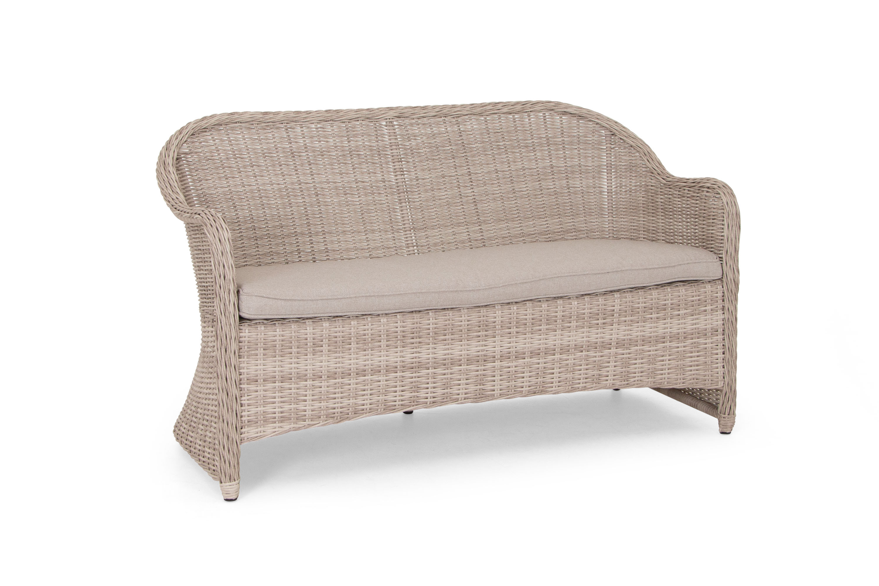 Köp Roma 2-sitssoffa - Beige med beige dyna från Selected Home - Bra Möbler