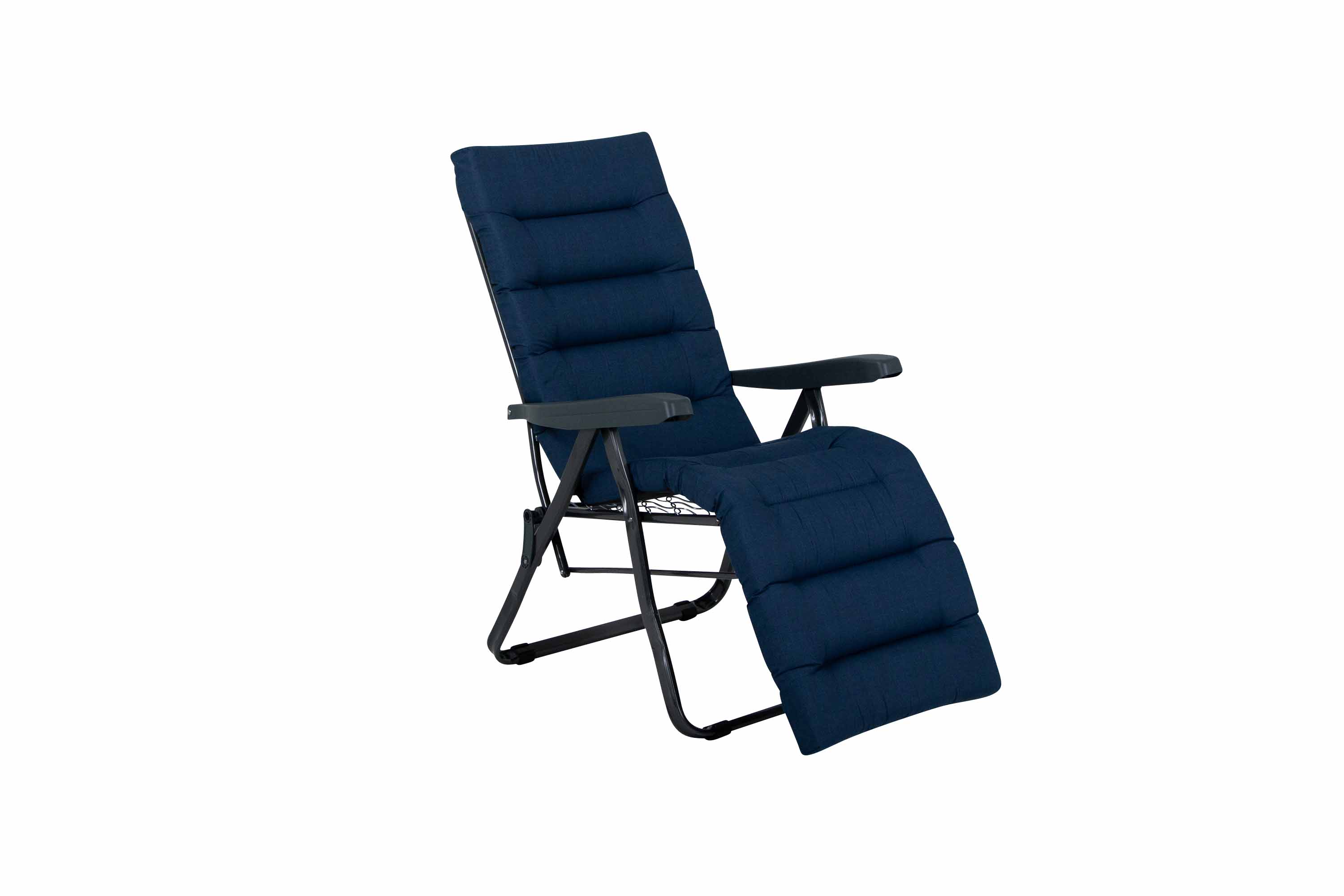 Köp Baden-baden solstol - Grå/blå Inkl. dyna från Selected Home - Bra ...